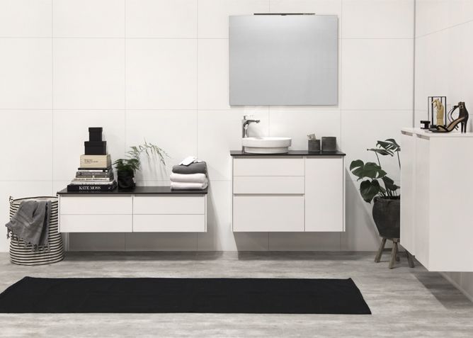 Vannitoamööbel - valamu- ja küljekapid, valamud, segistid ning peeglid