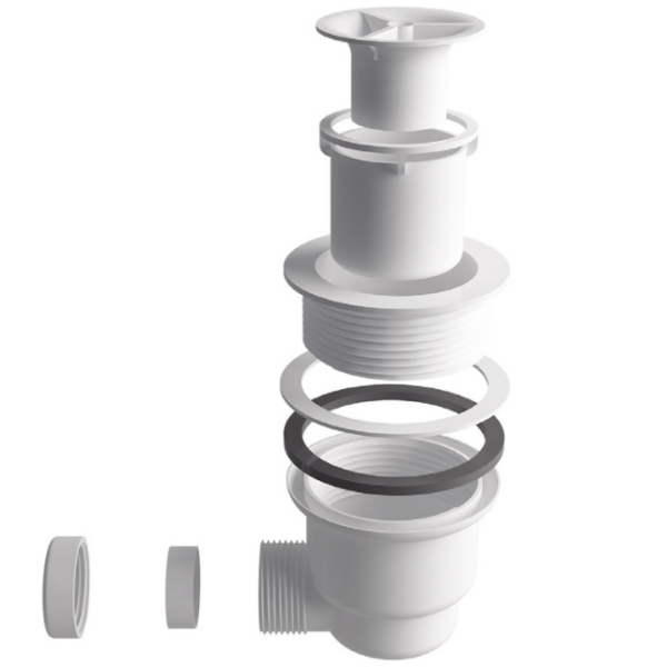 Dušinurga aluse Stone Tray Sifoon - Dušinurga äravoolu sifoon